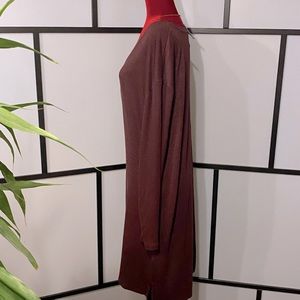 GAP | Dresses | Nwt Gap Womens Long Sleeve Soft Spun Midi Dress In ...